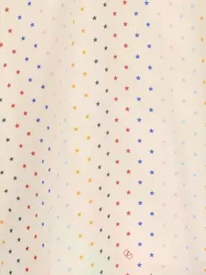 Valentino Garavani Long Sleeve Star Print Blouse