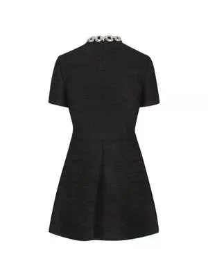 Valentino Garavani Embellished Mini Dress - Black