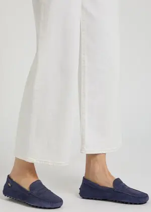 TOD'S Gommino Suede Loafers