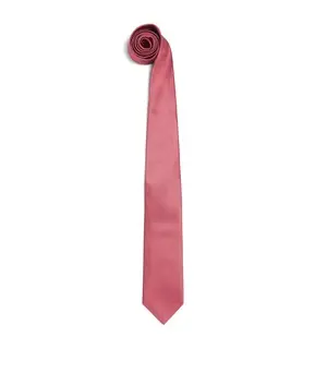 Isaia Silk Woven Neck Tie - Navy