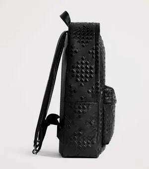 Bottega Veneta Diamond Leather Backpack