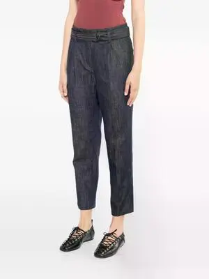 Brunello Cucinelli Belted Tailored Jeans