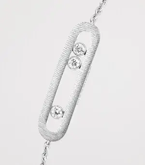 Messika Move Classique White Gold And Diamond Bracelet