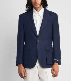 Polo Ralph Lauren Wool Herringbone Rl67 Blazer