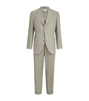 Brunello Cucinelli Linen 3-piece Suit