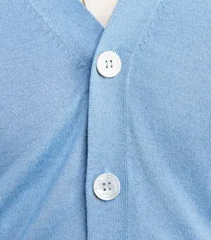 Isaia Silk-cashmere V-neck Cardigan