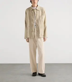 Prada Linen Worker Jacket