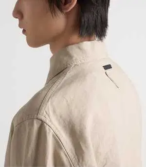 Prada Linen Worker Jacket