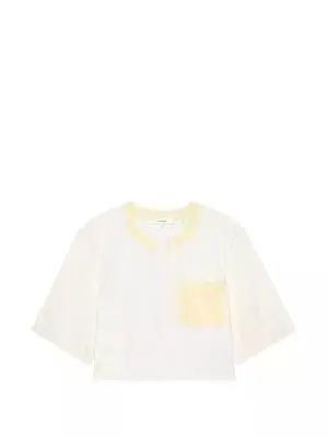 Frame Round Neck T-shirts For Women
