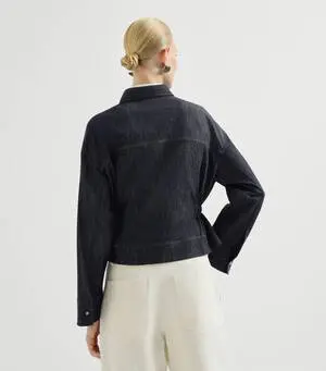Brunello Cucinelli Denim Shirt With Self-tie Detail