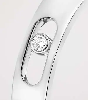 Messika Move Joaillerie Diamond Ring In White Gold