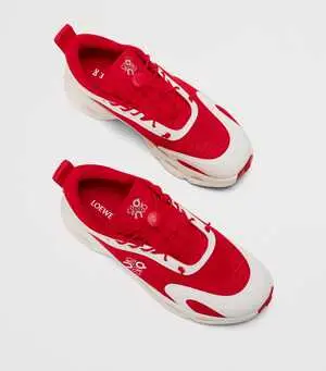 Loewe X On Cloudsolo Trainers - Red