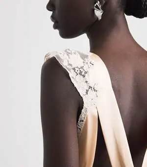 DÔEN Silk Marcelle Midi Dress