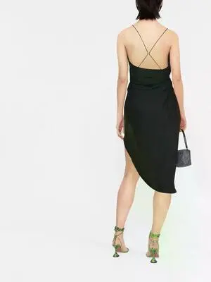 Gauge81 Asymmetric Draped Silk Dress