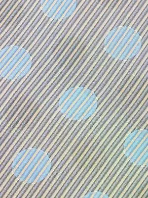 LANVIN Printed Silk Neck Tie - Grey