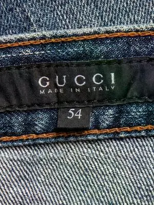 Gucci Wide-leg Jeans - Blue