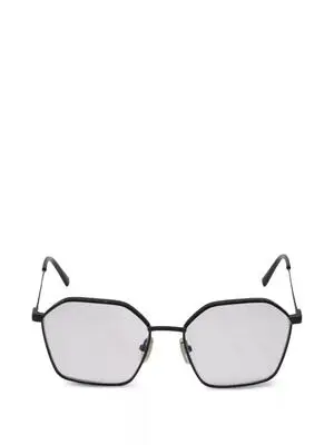 Balenciaga Geometric Frame Eyeglasses - Black