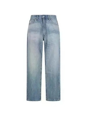 A BATHING APE Ape Head Jeans - Blue