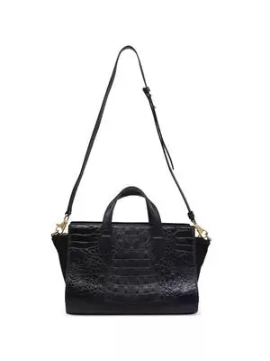 ALEXANDER WANG Pelican Croc-embossed Tote Bag - Black
