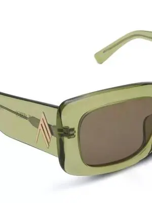 Attico X Linda Farrow Marfa Rectangle Frame Sunglasses