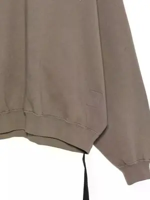 Rick Owens Oversized Crew-neck Sweatshirt