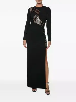 Just Cavalli Sequin Embellished Maxi Dress