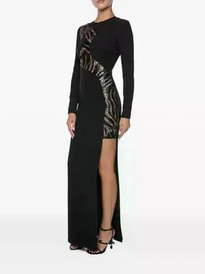 Just Cavalli Sequin Embellished Maxi Dress