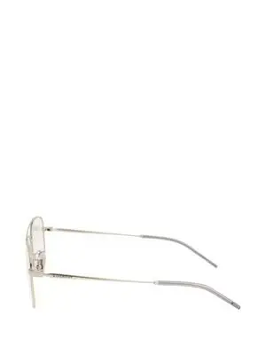 Givenchy City Double-bridge Glasses - Silver