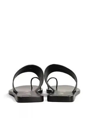 CORAL BLUE Embellished Toe-loop Sandals