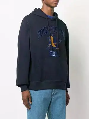 424 Applique Detail Hoodie