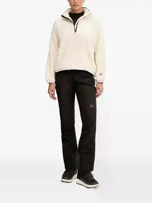 Kari Traa Fleece-texture Panelled Sweatshirt