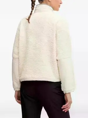 Kari Traa Fleece-texture Panelled Sweatshirt