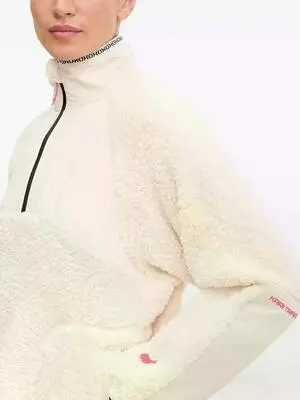 Kari Traa Fleece-texture Panelled Sweatshirt