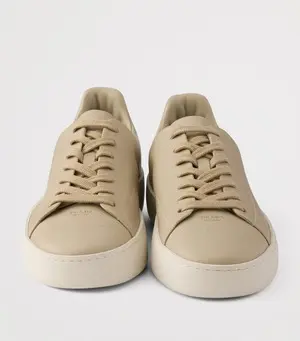 Prada Leather Court Sneakers