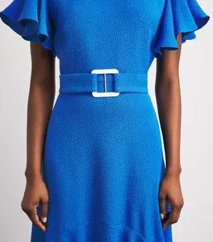 EDELINE LEE Dada Jacquard Midi Dress