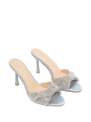 TWENTY FOURHAITCH Canberra Crystal-embellished Mules