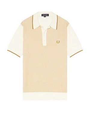 Fred Perry Tonic Waffle Knitted Polo