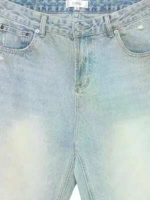 FOUND Distressed Effect Denim Jeans