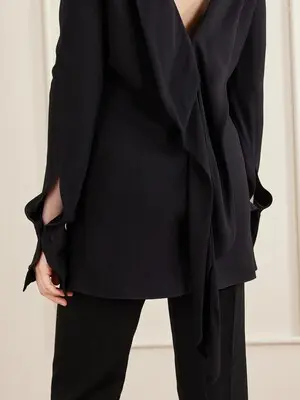 THE ROW Evo Crepe Blouse