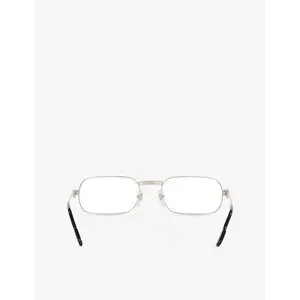 Cartier Ct0556o Rectangle Metal Optical Eyeglasses