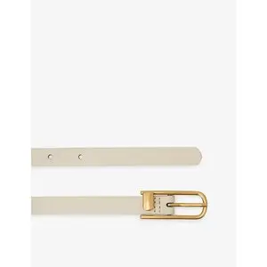 REISS Iris Half-keeper Leather Belt