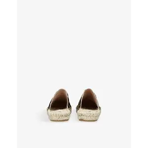 Manebí Leopard-print Calf-hair Leather Mules