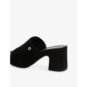 Carvela Letizia Suede Heeled Mules