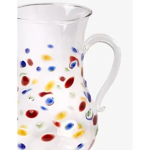 GOHAR WORLD Printed Egyptian Glass Jug