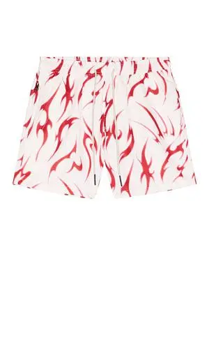 Oas Tribalo Swim Shorts - Red