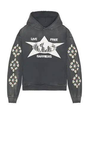 BARRIERS WORLDWIDE Cowrie Shell Hoodie