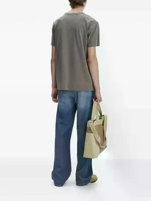 A.p.c. Logo Print T-shirt - Grey