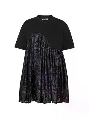 Henrik Vibskov Bon Chalant Floral-print T-shirt - Black
