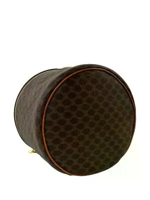 Celine Macadam Coated Canvas Vanity Bag