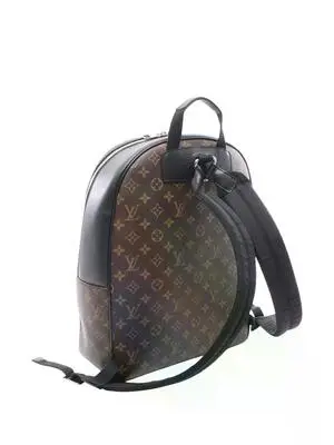 LOUIS VUITTON Monogram Macassar Josh Backpack - Brown